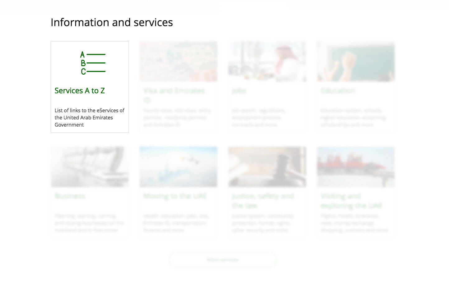 UAE Government Portal | RBBi